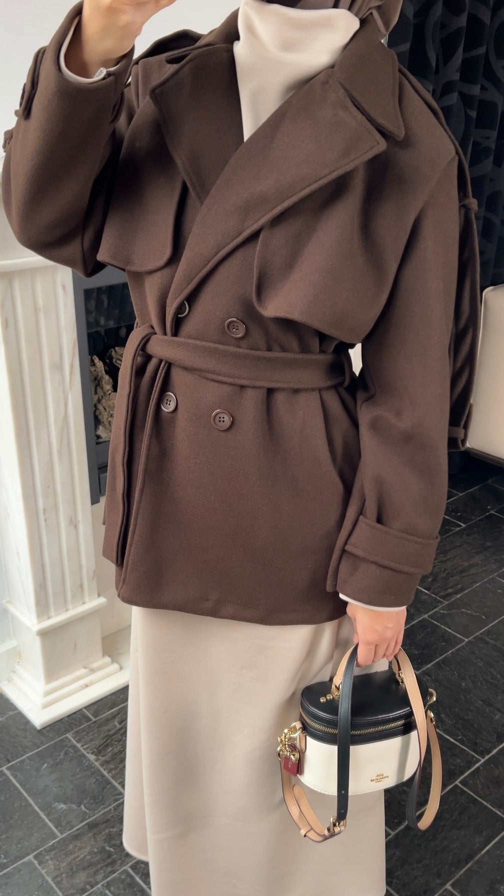 CHOCO MID TRENCHCOAT (FINAL PRICE, NO REFUND) – CHI